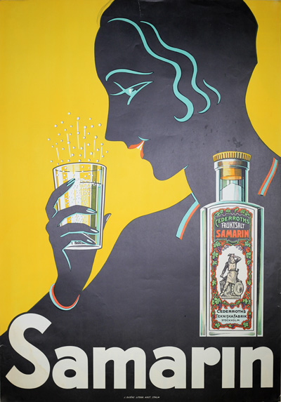 Original authentic vintage poster - Title: 'Samarin' - for sale