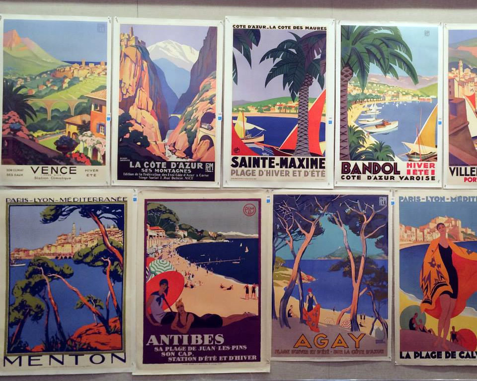 Blog post: Travel posters at auction by posterteam.com