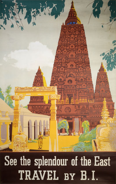 Original authentic vintage poster - Title: 'See the splendour of the ...