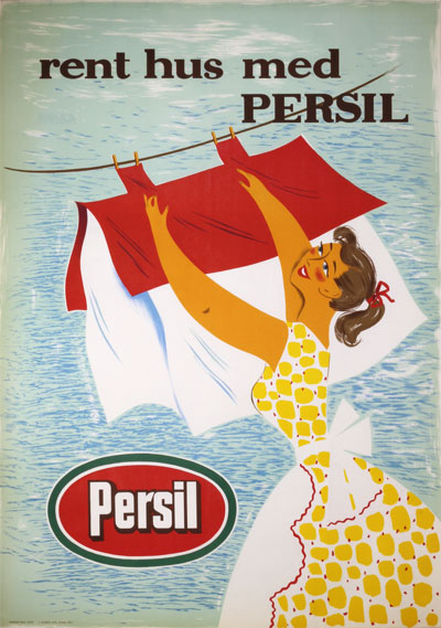 Original authentic vintage poster - Title: 'Persil' - sold