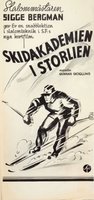Skidakademien i Storlien (1936) - Original Vintage Poster | PosterTeam