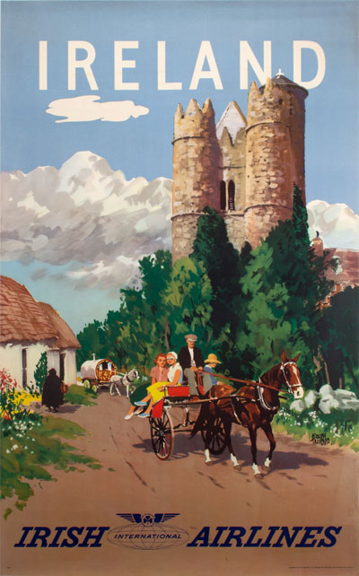 Original authentic vintage poster - Title: 'Ireland - Irish ...