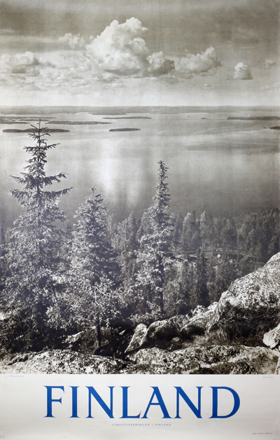 Original authentic vintage poster - Title: 'Finland Koli National Park ...