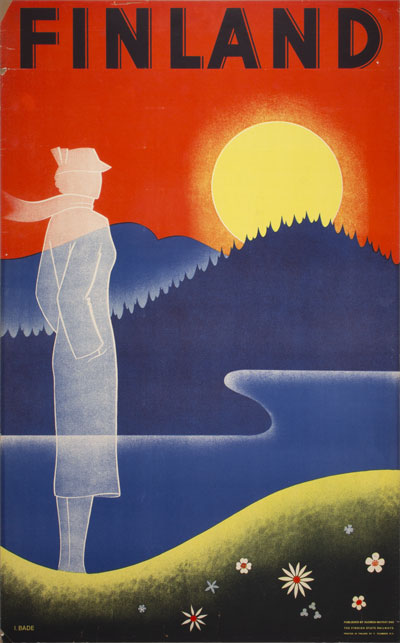 Finland (1936) - Original Vintage Poster | PosterTeam