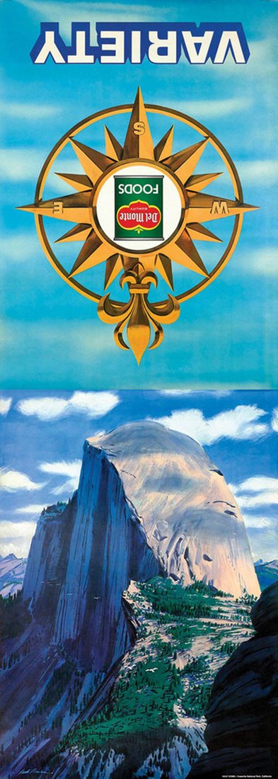 Original authentic vintage poster - Title: 'Del Monte Foods Half Dome ...