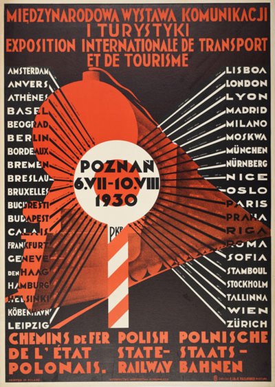 Original authentic vintage poster - Title: '1930 International ...