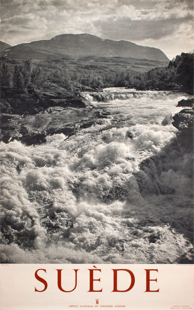 Original vintage poster: Suède - Abisko Laponie designed by Photo ...
